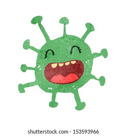 Retro Cartoon Germ Stock Vector (Royalty Free) 153593966 | Shutterstock