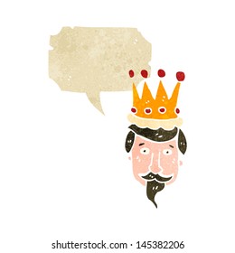 Retro Cartoon King Stock Vector (Royalty Free) 145382206 | Shutterstock