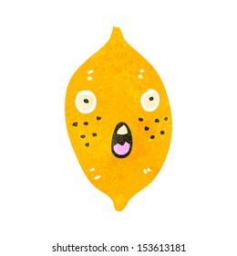 Retro Cartoon Lemon Stock Vector (Royalty Free) 153613181 | Shutterstock