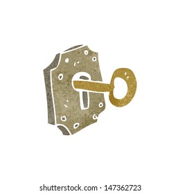 Retro Cartoon Lock Key Stock Vector (Royalty Free) 147362723 | Shutterstock