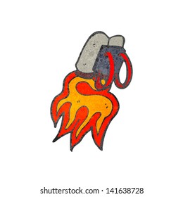 Cartoon Rocket Pack Stock Vector (Royalty Free) 124043488