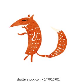 Retro Cartoon Sly Fox Stock Vector (Royalty Free) 147910901 | Shutterstock