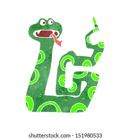 Retro Cartoon Snake Stock Vector (Royalty Free) 151980533 | Shutterstock
