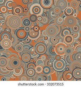 Retro Circles Backgrounds Vector Illustration Stock Vector (Royalty ...