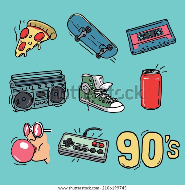2,745 90's Cartoon Images, Stock Photos & Vectors | Shutterstock
