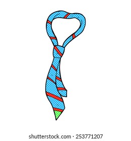 Retro Comic Book Style Cartoon Tie Stock Vector (Royalty Free ...