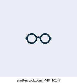 Retro Glasses Sign Icon Stock Vector (Royalty Free) 449410147 ...