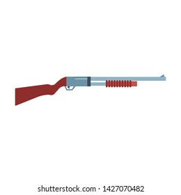 Retro Gun Icon Weapon Illustration Design Stock Illustration 1745692589