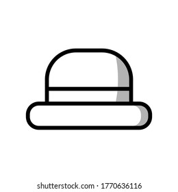 Retro Hat Icon Vector Sign Symbols Stock Vector (Royalty Free ...