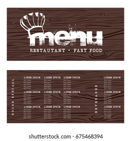 Retro Menu Design Icons Vector Illustration Stock Vector (Royalty Free ...