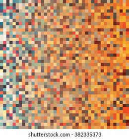 Retro Pixel Art Template Background Stock Vector (Royalty Free ...