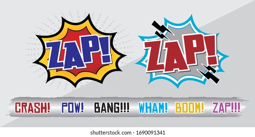 Retro Pop Art Comic Shout Seamless Stock Vector (Royalty Free ...
