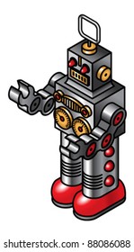2,443 Tin robot Stock Illustrations, Images & Vectors | Shutterstock