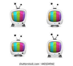 Retro Tv Color Bars Stock Vector (Royalty Free) 440104960 | Shutterstock