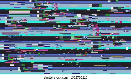 Retro Vhs Background Like Old Video Stock Vector (Royalty Free ...