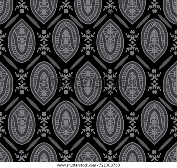 Retro Vintage Abstract Repeat Background Geometric Stock Vector ...