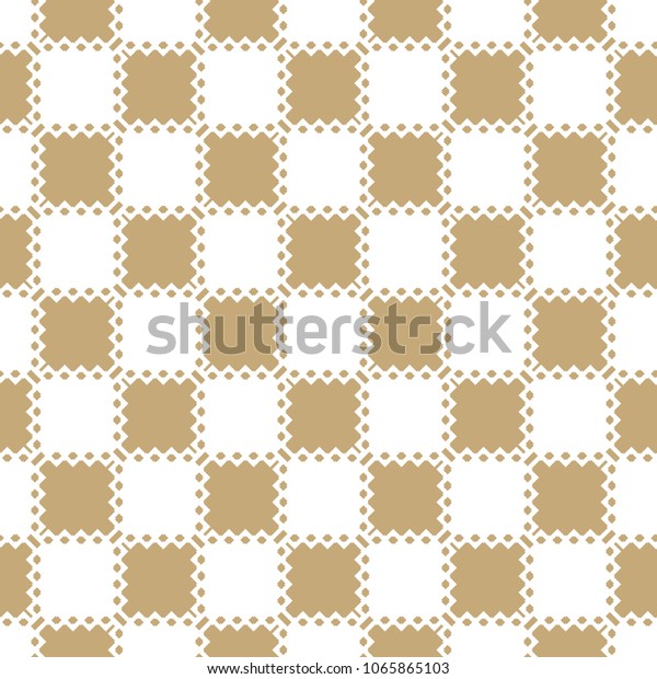Retro Vintage Background Vector Golden Checkered Stock Vector (Royalty ...