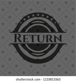 Return Black Badge Stock Vector (Royalty Free) 1133813363 | Shutterstock