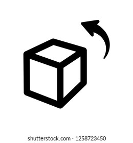 Return Item Pictogram Stock Vector (Royalty Free) 1258723450 | Shutterstock