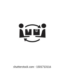 Returnreplacement Product Iconsymbollogo Design Vector Template Stock ...