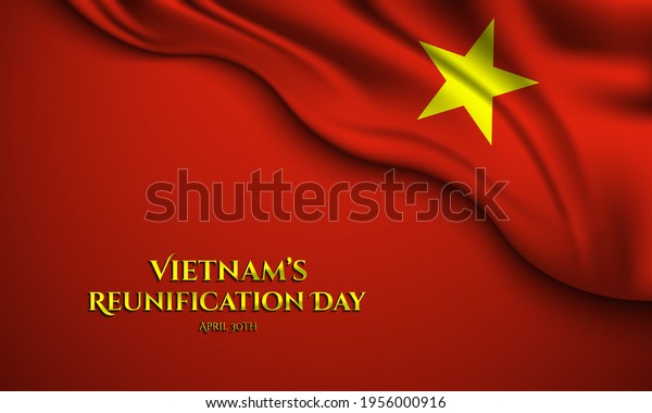 Reunification Day Background Design Banner Poster: Vector có sẵn (miễn ...