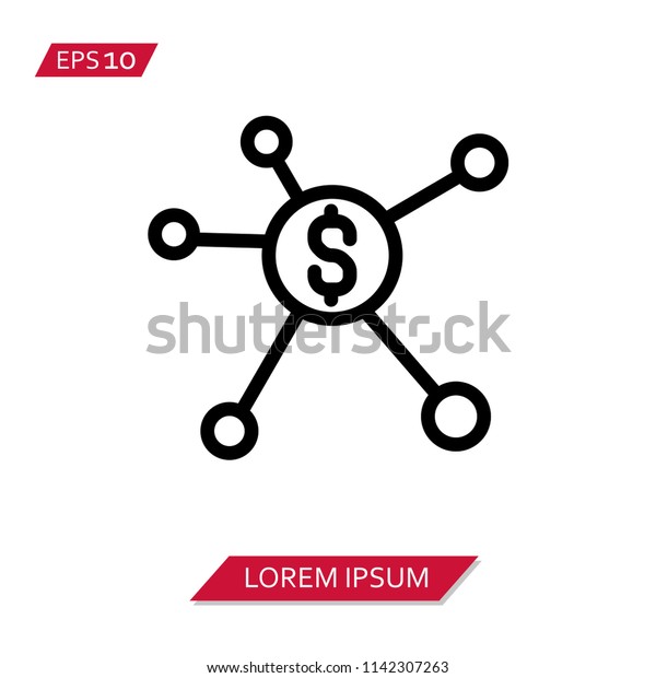 Revenue Streams Vector Icon Symbol Stock Vector (Royalty Free ...