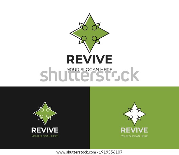 Revive Logo Vector Design Illustration Vector Stock Vector (Royalty ...