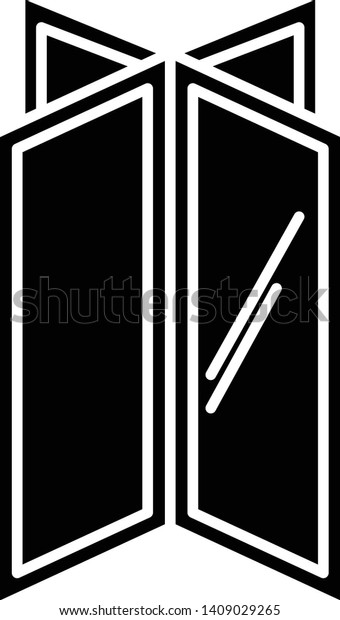 Revolving Door Icon Line Vector Illustration Stock Vector (Royalty Free ...
