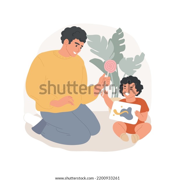 Reward Isolated Cartoon Vector Illustration Family Stock Vector ...