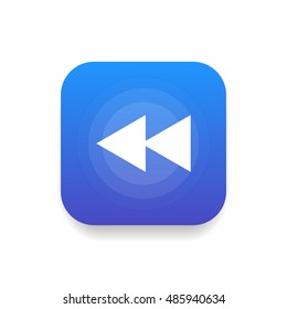 Rewind Icon Vector Clip Art Useful Stock Vector (Royalty Free ...