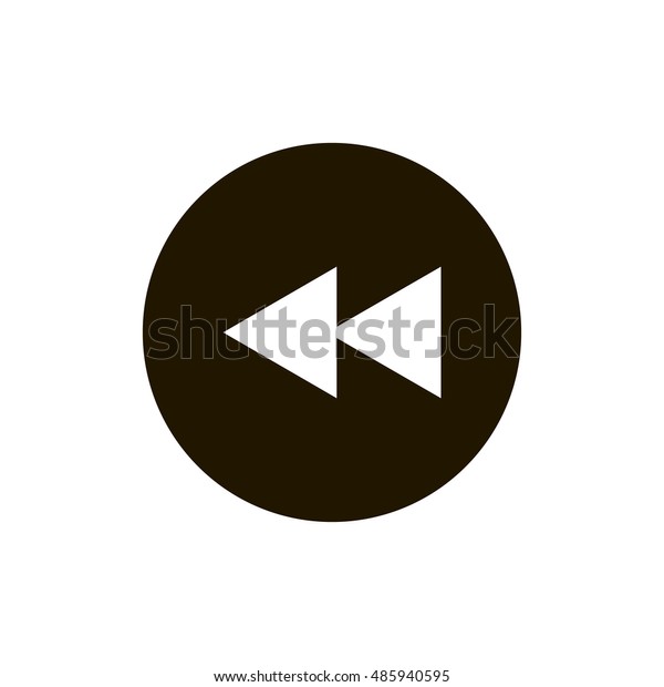 Rewind Icon Vector Clip Art Useful Stock Vector (Royalty Free ...