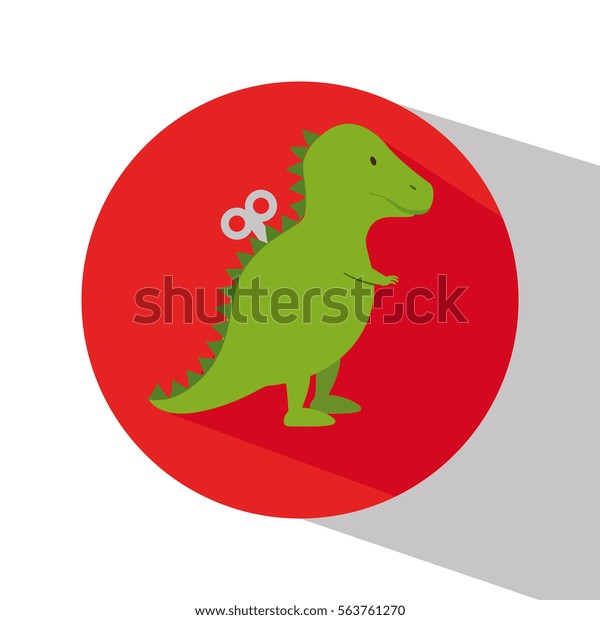 Rex Dinosaur Train Wagon Stock Vector (Royalty Free) 563761270 ...