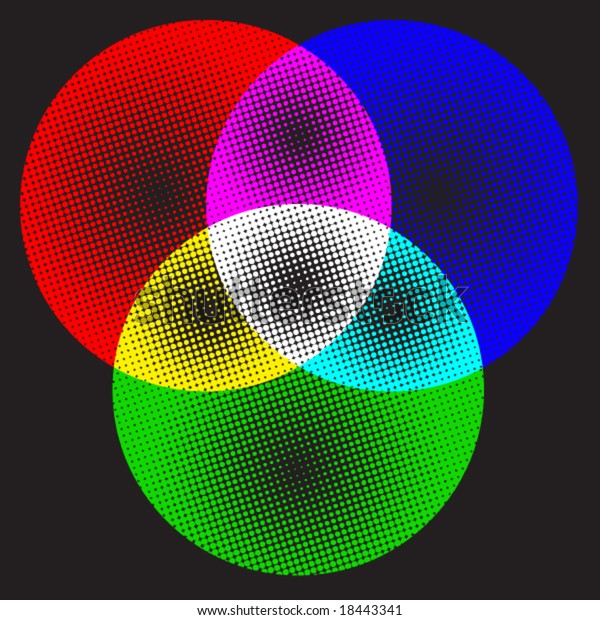 Rgb Color Mix Stock Vector (Royalty Free) 18443341 | Shutterstock