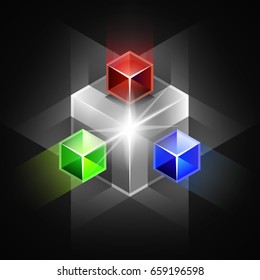 Rgb Color Model Stock Vector (Royalty Free) 659196598 | Shutterstock