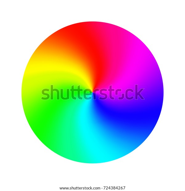 Rgb Color Wheel Vector Round Classic 库存矢量图（免版税）724384267 | Shutterstock