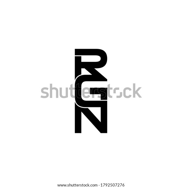 Rgn Letter Original Monogram Logo Design Stock Vector (Royalty Free ...