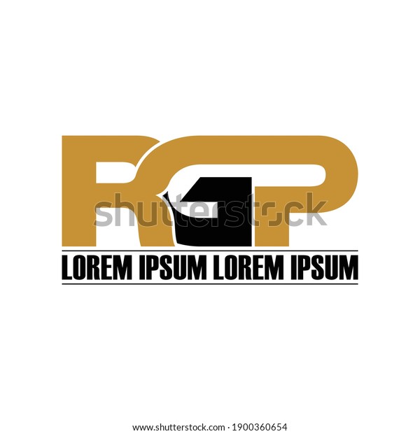 Rgp Letter Monogram Logo Design Vector Stock Vector (Royalty Free ...