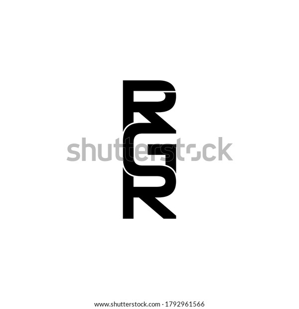Rgr Letter Original Monogram Logo Design Stock Vector (Royalty Free ...