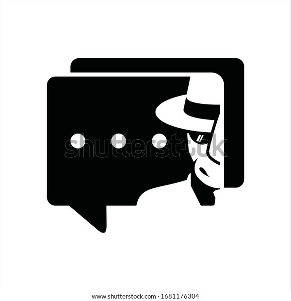 Rhino Boss Chat Logo Vector Illustration Stock Vector (Royalty Free ...