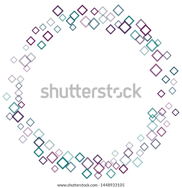 Rhombus Border Minimal Geometric Cover Template Stock Vector (Royalty ...