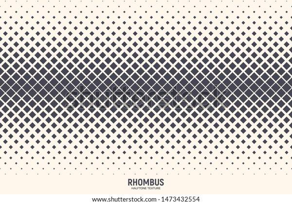Rhombus Particles Vector Abstract Geometric Technology Stock Vector ...