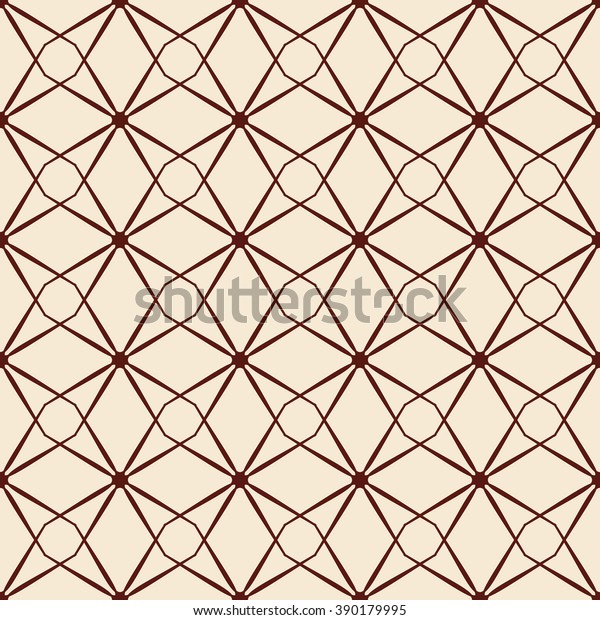 Rhombus Star Seamless Pattern Fashion Graphic Stock Vector (Royalty ...