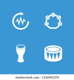 Rhythm Icon Collection 4 Rhythm Filled Stock Vector (Royalty Free ...