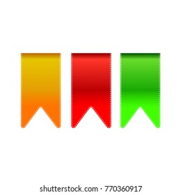 Ribbon Bookmark Icon Stock Vector (Royalty Free) 770360917 | Shutterstock