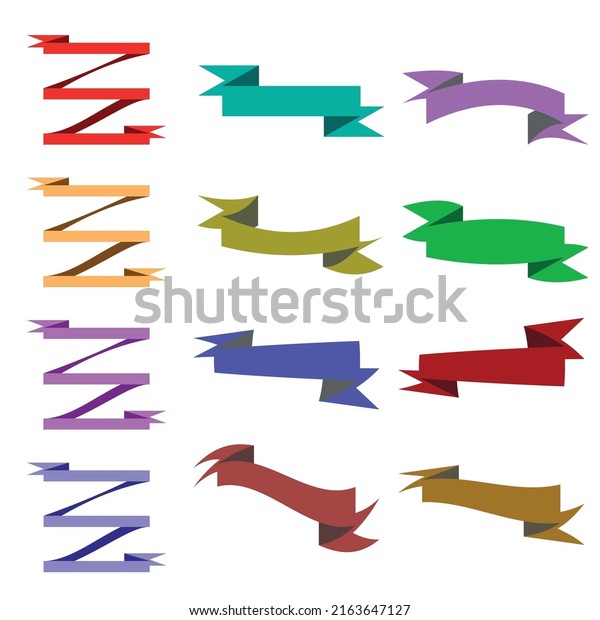 Ribbon Hand Art Vector Image Flag Stock Vector (Royalty Free ...