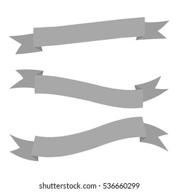 Set White Banner Vectors Stock Vector (Royalty Free) 1244767978
