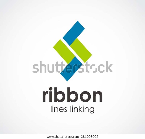 Ribbon Letter S Lines Abstract Vector Stock Vector (Royalty Free ...