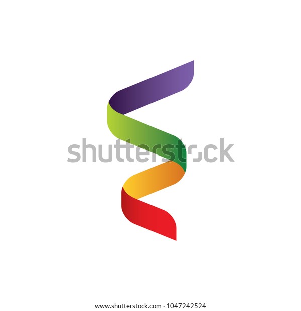 Ribbon Logo Design Stock Vector (Royalty Free) 1047242524 | Shutterstock