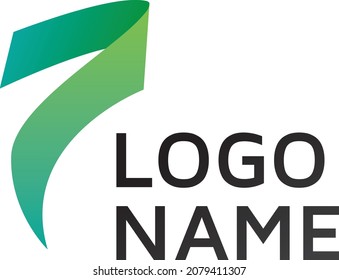 Ribbon Style Logo P Shape Represents Stock Vector (Royalty Free ...