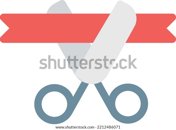 Ribbon Vector Illustration On Transparent Background Stock Vector ...